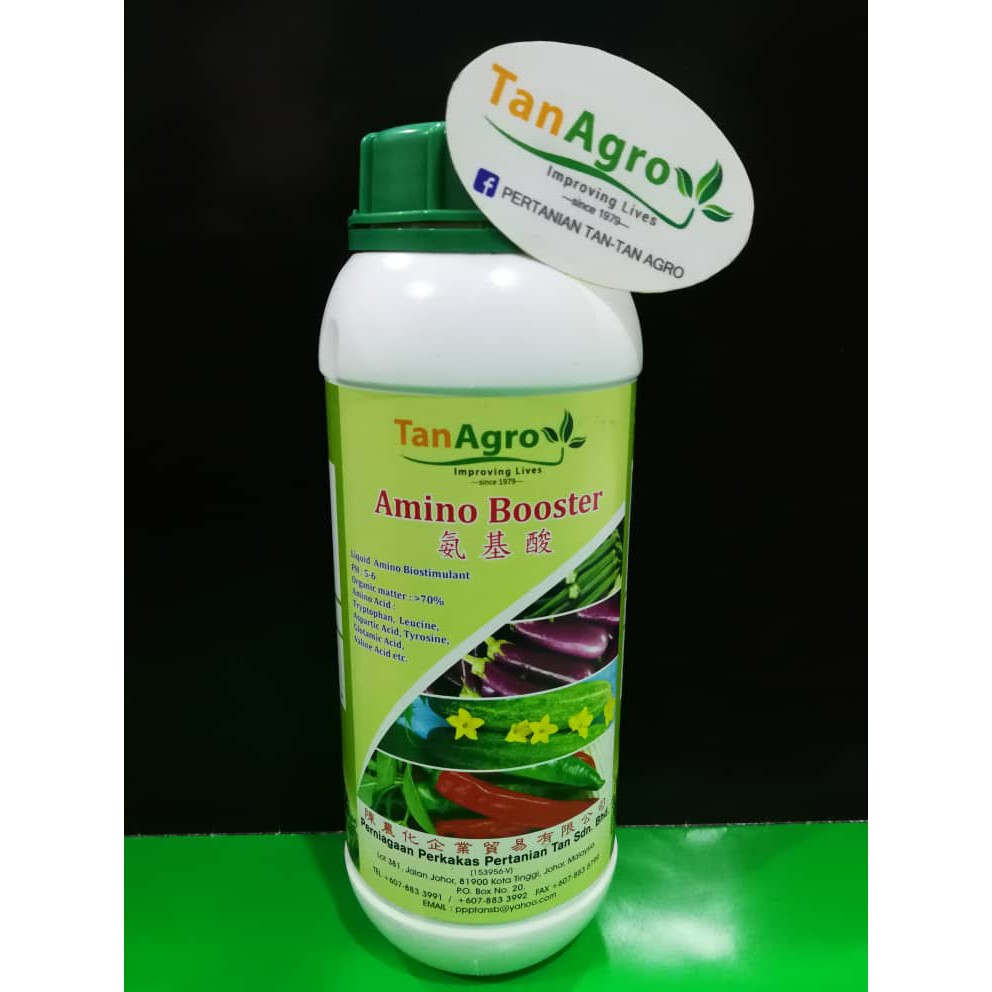 👉🏻ORIGINAL👈🏻 Amino Booster Tan Agro 1L | Shopee Malaysia