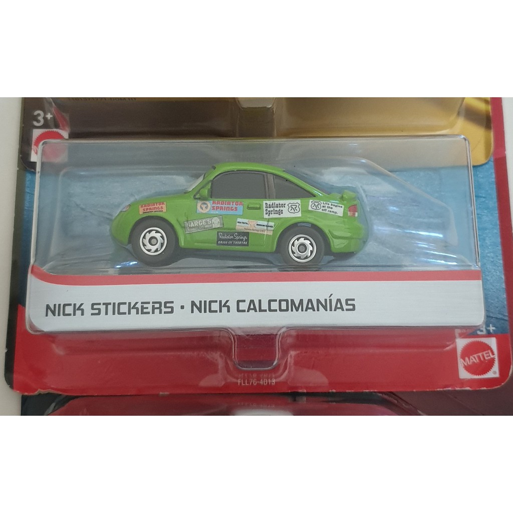 Disney Pixar CARS - Nick Stickers (1:55 Scale) | Shopee Malaysia