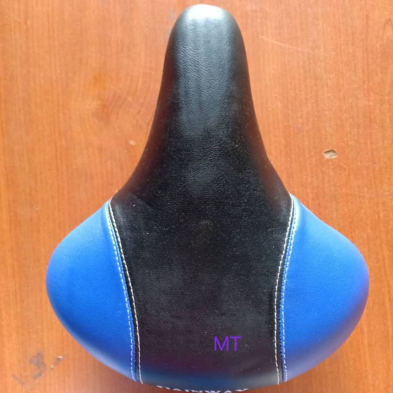 BASIKAL SIT SPRING BESAR BIRU/MERAH/GRAY SEAT BICYCLE | Shopee Malaysia