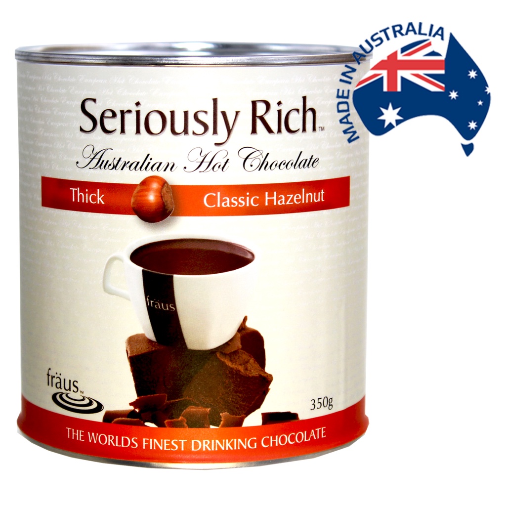 Fraus Hot Chocolate Seriously Rich Thick Classic Hazelnut Cocoa ...