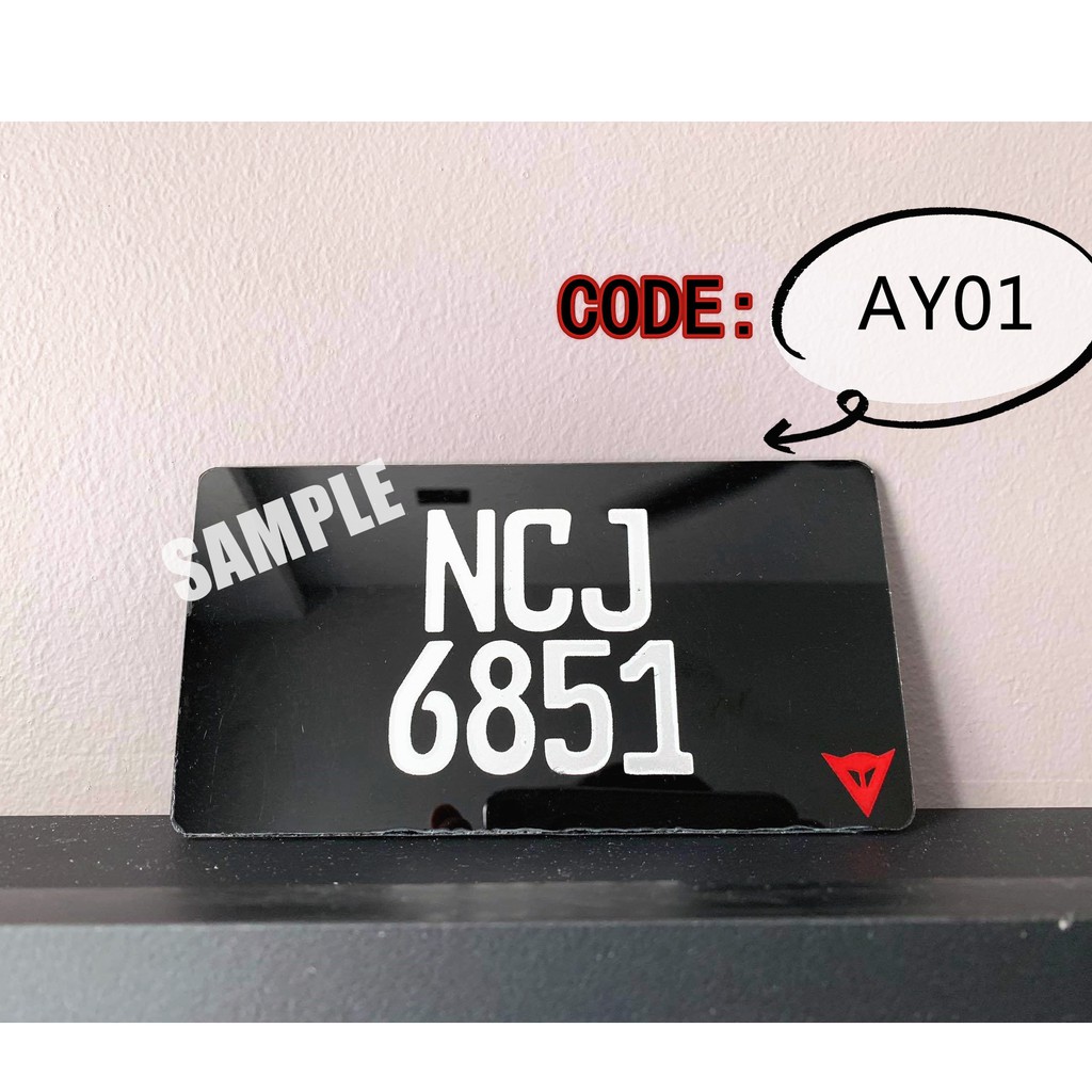 NUMBER PLATE BESI KETUK & NUMBER PLATE TANAM DALAM NOMBOR PLATE MOTOR ...