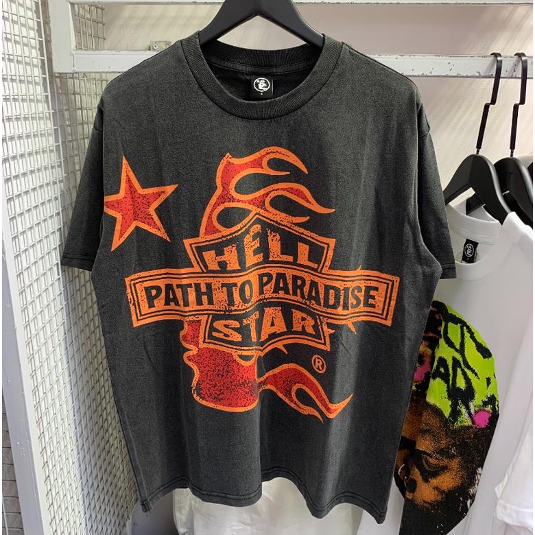 New Style Short-Sleeved Pure Cotton Hellstar Studios Biker Hellstar ...