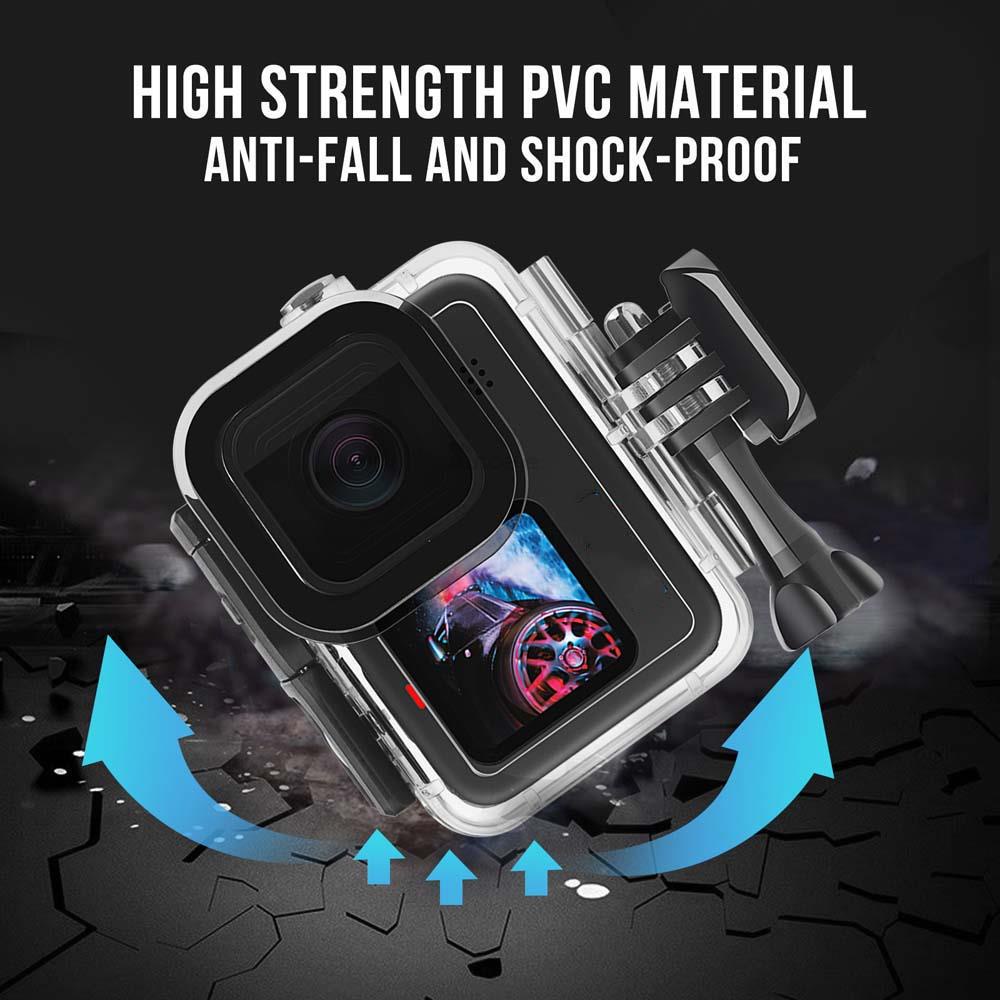 60M Waterproof Case for GoPro Hero 13 12 11 10 9 Black Protective ...