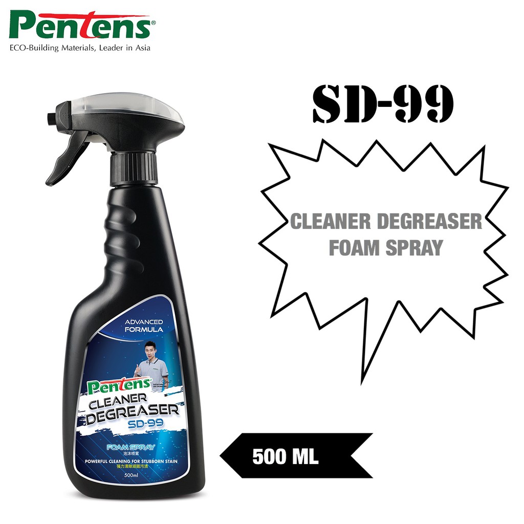 500ml PENTENS SD-99 Cleaner Degreaser Foam Spray | Shopee Malaysia