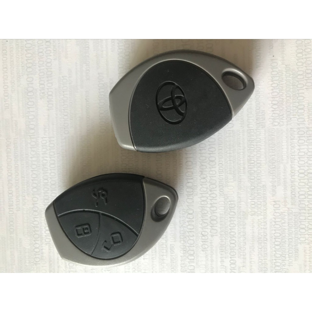 Toyota 3 buttons remote control casing without key replacing casing for ...