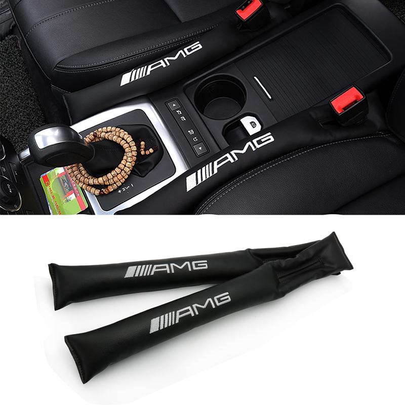 Mercedes Benz AMG automobile leak proof strip carbon fiber grain seat ...