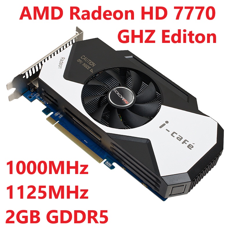 AMD Radeon HD 7770 GHz Edition (USED) | Shopee Malaysia