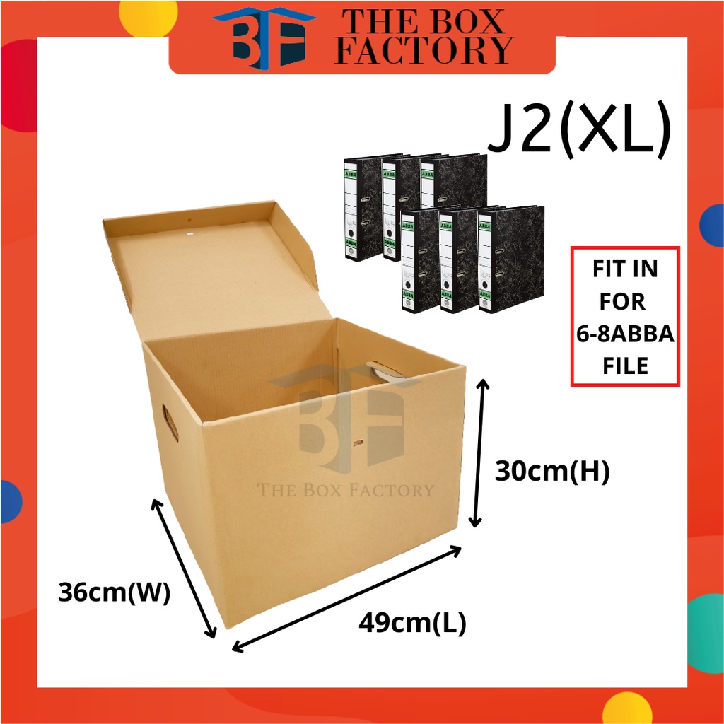 Extra Hard Paper Storage Box Document File Box Moving Box Office Box ...