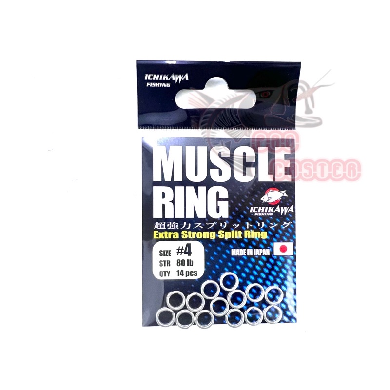 ICHIKAWA MUSCLE RING EXTRA STRONG SPLIT RING MADE IN JAPAN | Shopee Malaysia
