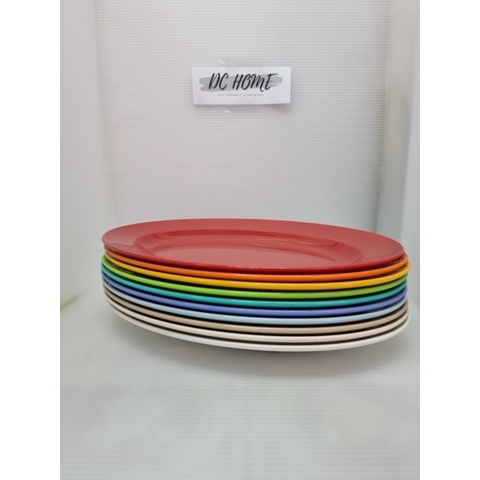 [Sweet Home] 12" inch Oval Shape Plate (6pcs) 椭圆形盘子 12 inch Steam Fish ...