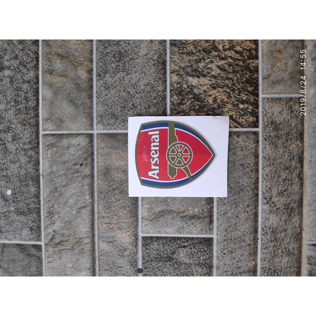 HP Arsenal Football Club Logo Sticker Motorcycle Cell Phone Case ...