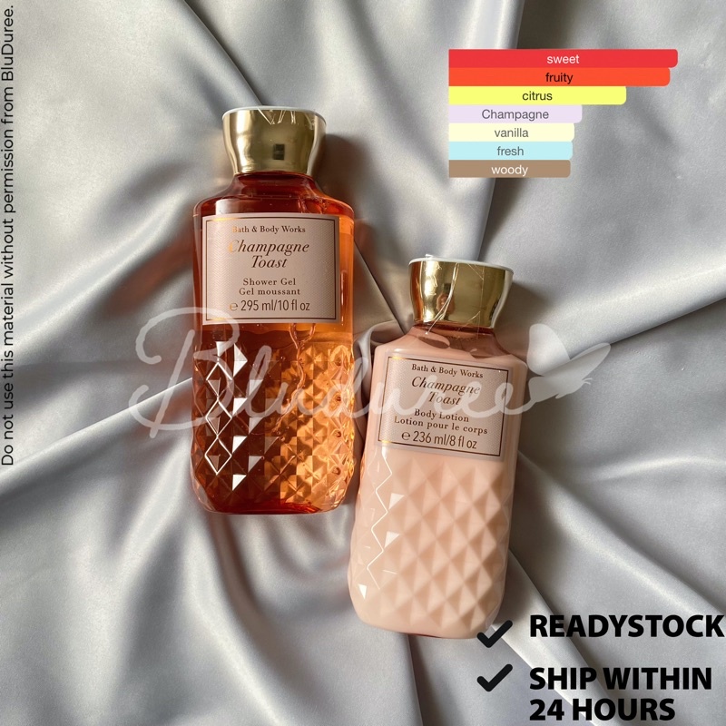 ORIGINAL Bath and Body Works BBW Body Lotion Shower Gel Full Size ...