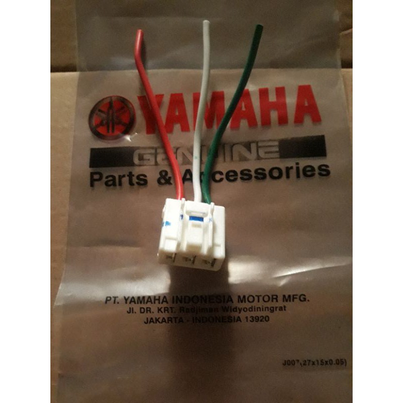 Socket ecu ecm Pin 3 female Yamaha Aerox 155 Lexy Freego New Nmax ...