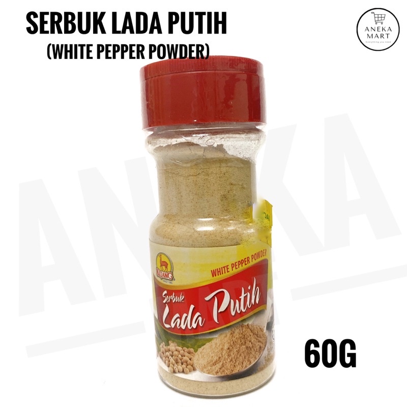 Kijang Serbuk Lada Putih/White Pepper Powder 白胡椒粉 【60g】 | Shopee Malaysia