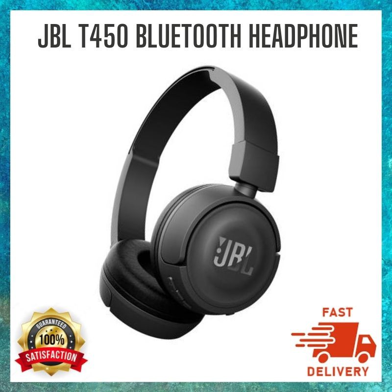 [Ready Stock] JBL T450 On-Ear Headphones Headsets Pure Bass Sound with ...