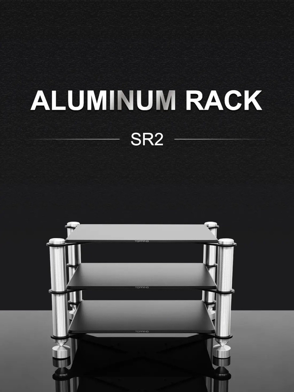 TOPPING SR2 Aluminium Rack For HIFI Amplifier Amp rack Topping ...