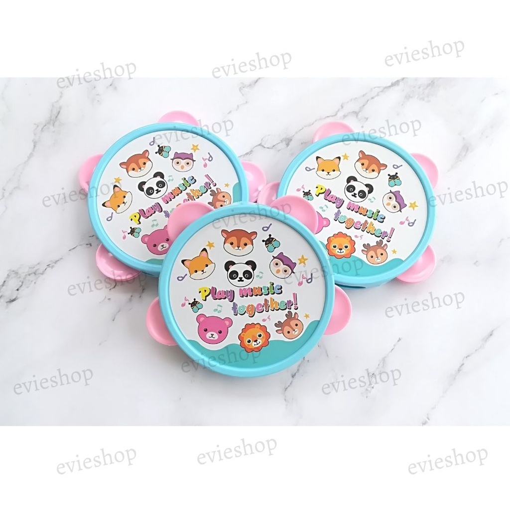 Tambourine Toy Musical Instrument Mainan Alat Muzik Tamborin Rebana ...