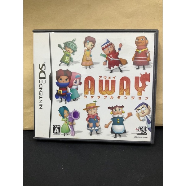 Original Cartridge [DS] Away: Shuffle Dungeon (NTR-P-YAWJ) | Shopee Malaysia
