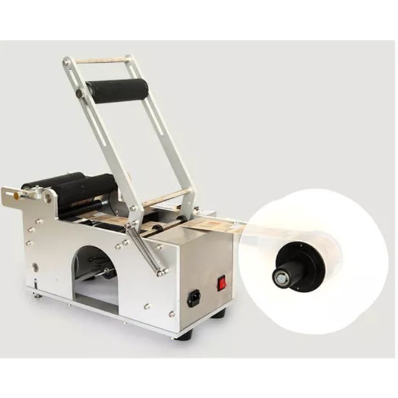 Labelling Machine/ Semi-automatic ( Labeling for cylinder shape bottle ...