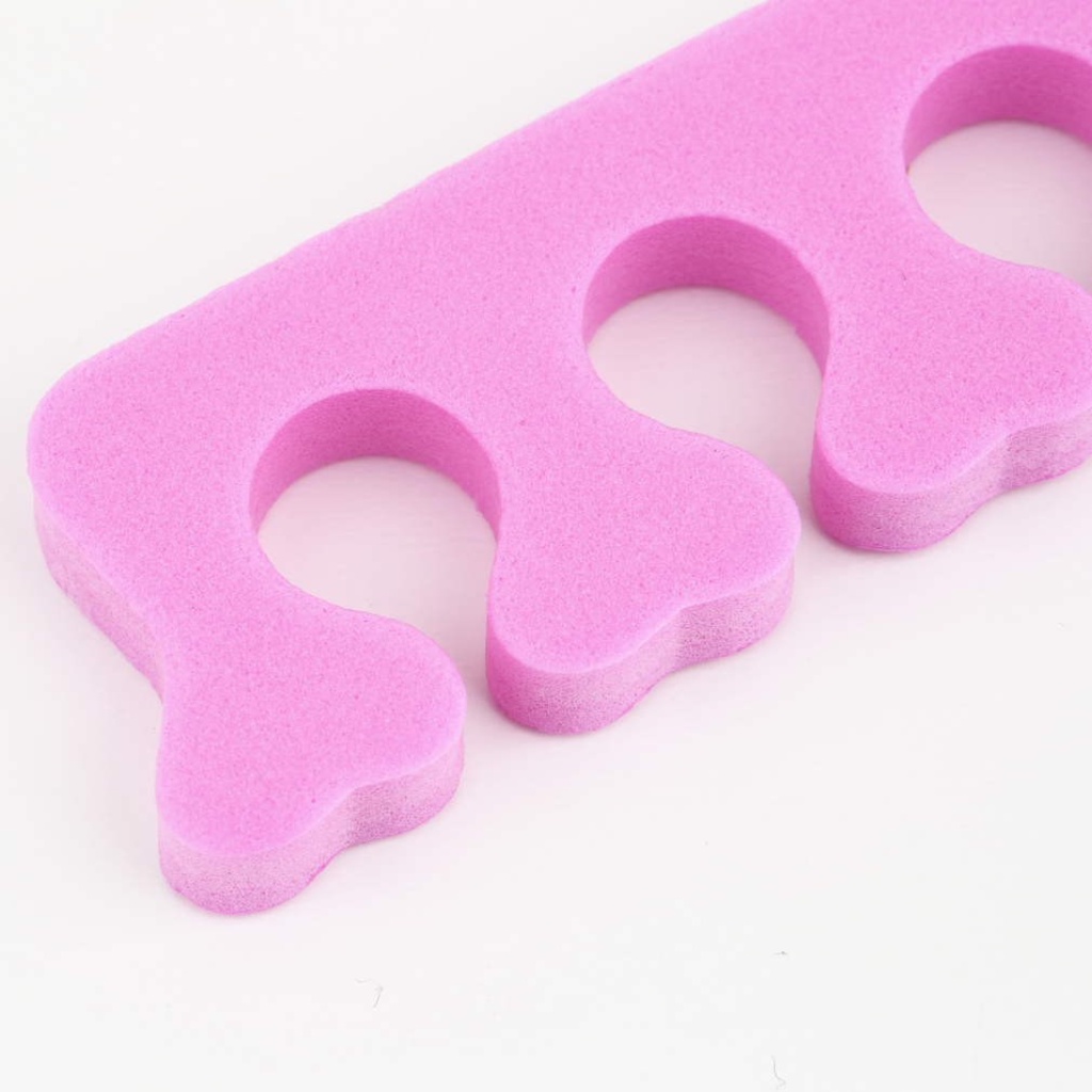 2pcs Soft Sponge Foam Finger Toe Separator Nail Art Salon Pedicure ...
