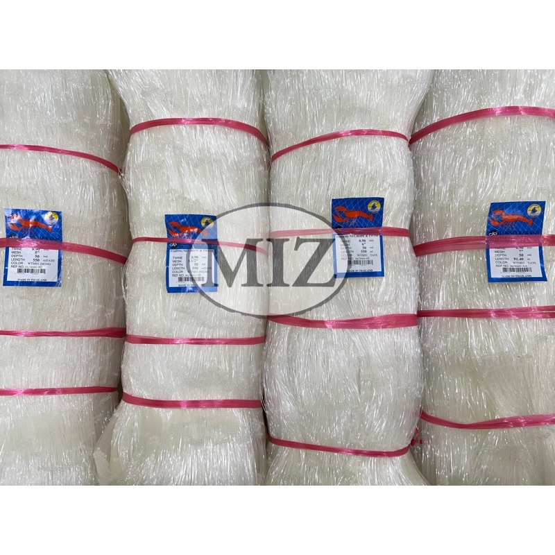 090 x 5", 5 1/2", 6", 7" x 50MD x 550ML Jaring Tangsi Jaring Pukat Ikan ...