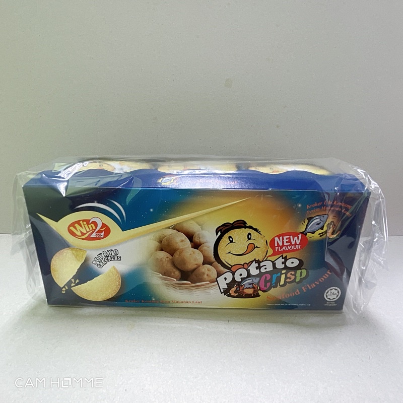 20g x 30pcs Win2 Potato Crisp Vegetable/BBQ/Tomato/Seafood/Sweet Corn ...