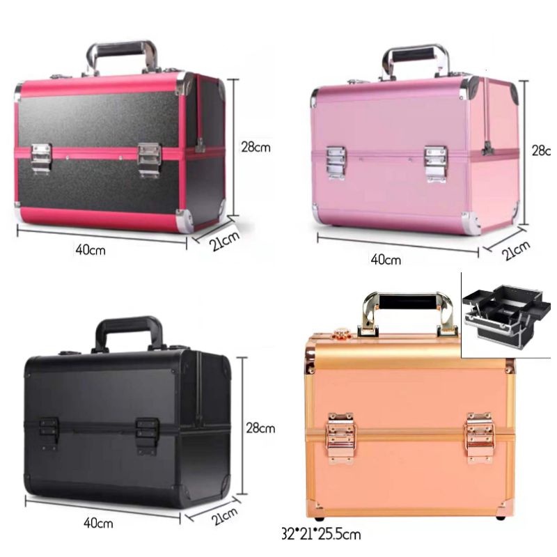 MKB 01 - Makeup Box / Cosmetic Box / Kotak Makeup / 化妆箱 | Shopee Malaysia