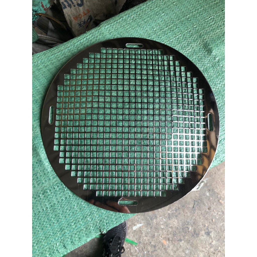 Stainless steel hole plate grill suitable for all under-counter ...