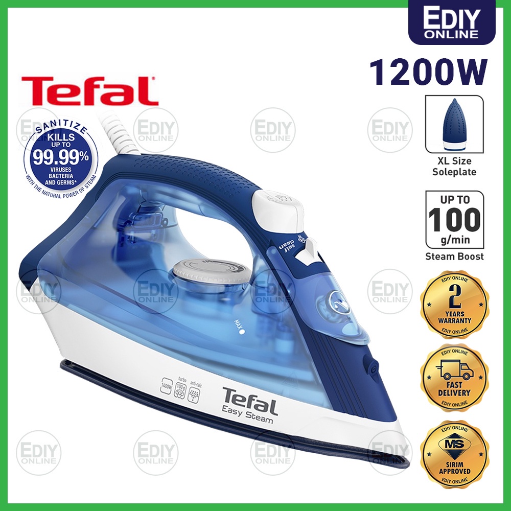 Philips GC1424 GC-1424 GC1424/40 DST1040 Non-stick Soleplate Steam Iron ...