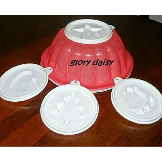 Tupperware Brands - Jelly Maker 1.1L (1 set) - jelly mold , acuan jeli ...