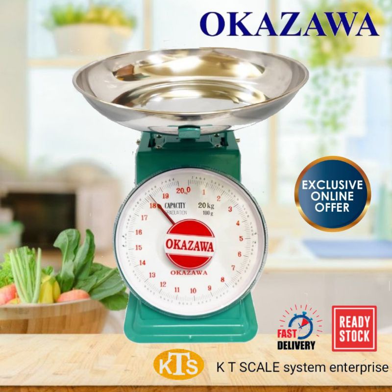 10kg Timbang OKAZAWA Spring Scale 10kg | Shopee Malaysia