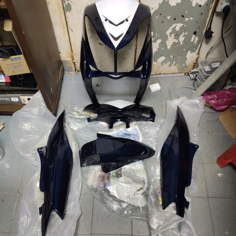 Coverset Cover Set (NAKASONE) Yamaha Egos Ego S （KOSONG） | Shopee Malaysia