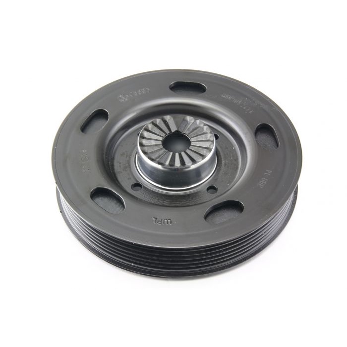 CRANKSHAFT MAIN PULLEY VIBRATION DAMPER FOR VW GOLF GTI MK6 PASSAT CC ...