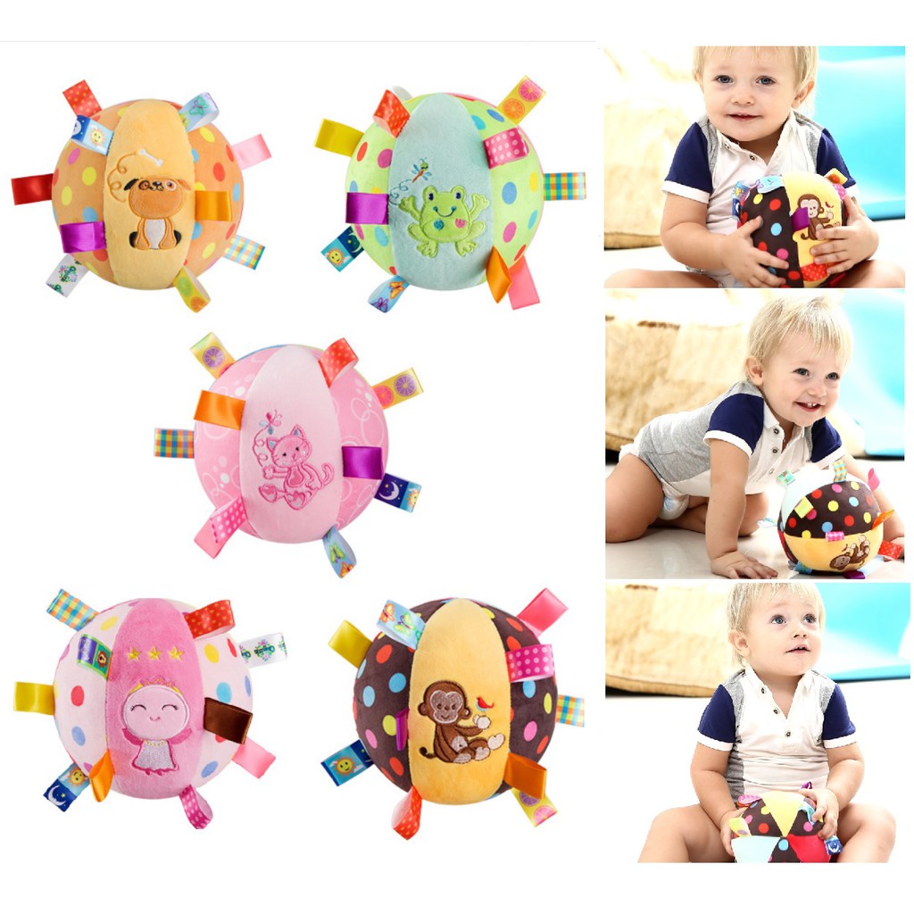Baby Play Animal Ball / Rattle Animal Ball Toy / Hand Rattle Ball Toy ...