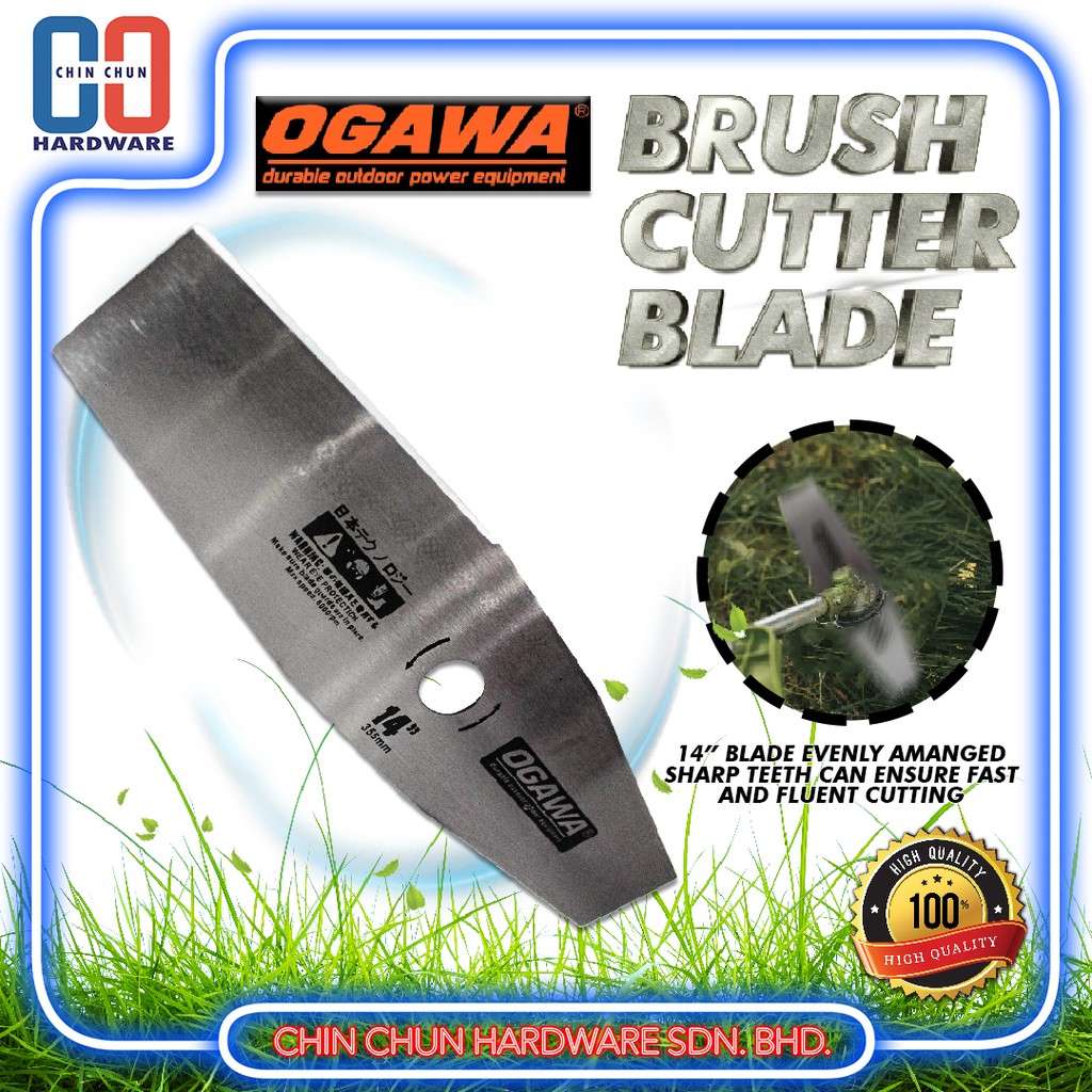 OGAWA BRUSH CUTTER BLADE / MATA MESIN RUMPUT 14” READY STOCK | Shopee ...