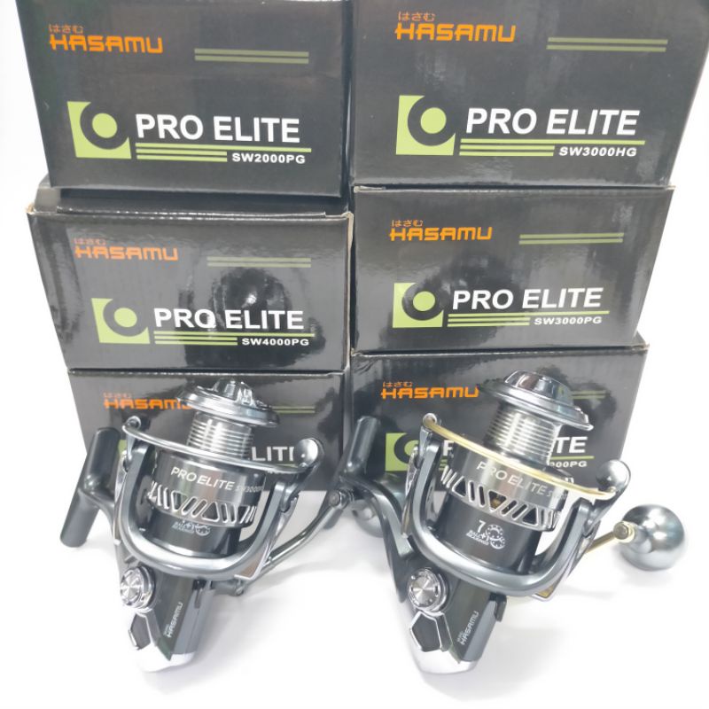 HASAMU PRO ELITE SW SPINNING REEL | Shopee Malaysia