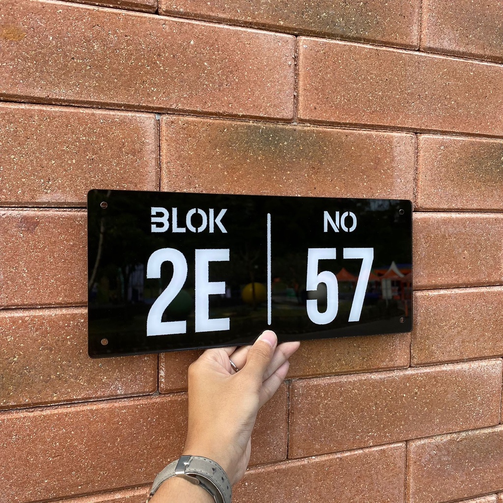 Minimalist Modern Acrylic House Numbers | Laser Cut | 28x12 | Shopee ...