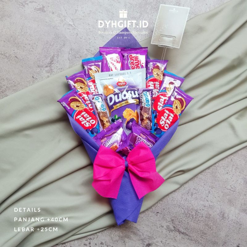 UNGU Special PURPLE SNACK BOUQUET • PURPLE SNACK BOUQUET • GRADUATION ...