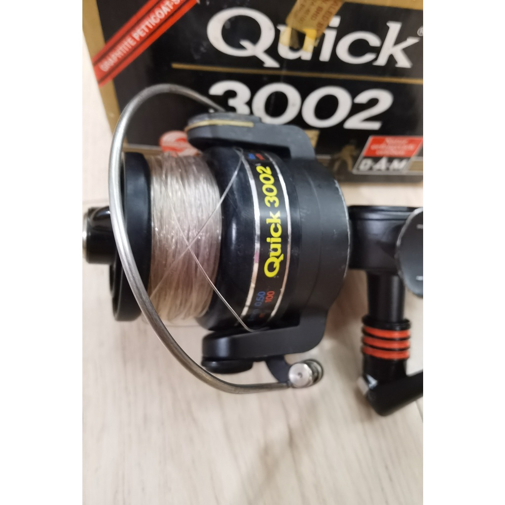Vintage D.A.M DAM Quick 3002 Fishing Reel | Shopee Malaysia