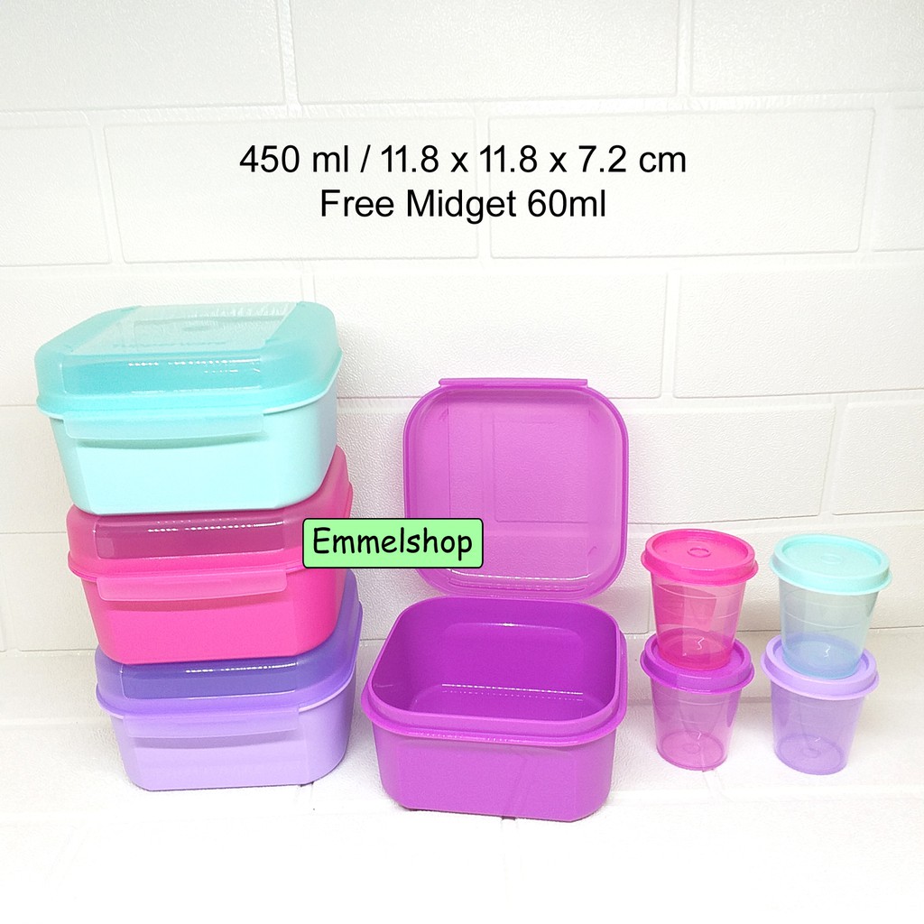 Fancy Mini Signature 450ml (1) Free Midget (1) Tupperware | Shopee Malaysia