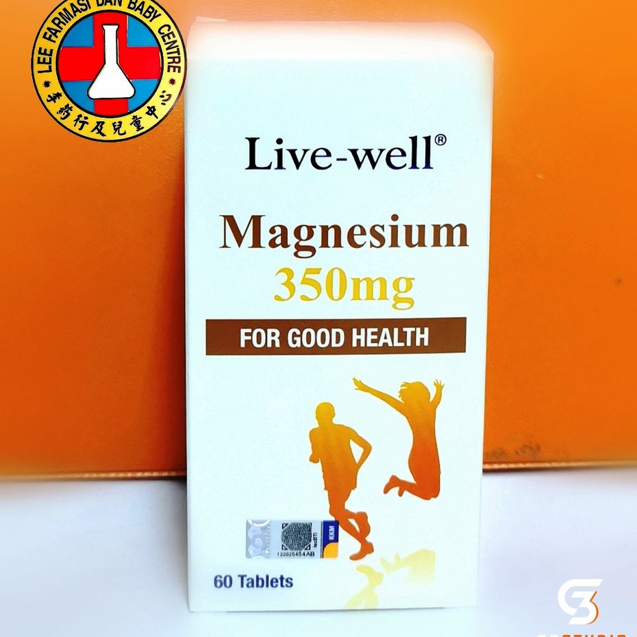 Live-well Magnesium 350g 60's tab(Exp:-11/2025) | Shopee Malaysia