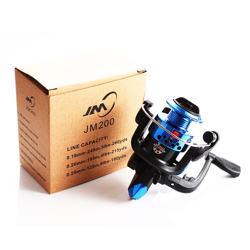 KFT 200 Fishing Reel Mesin Udang Siap Tali High Gear Ratio Prawn Reel ...