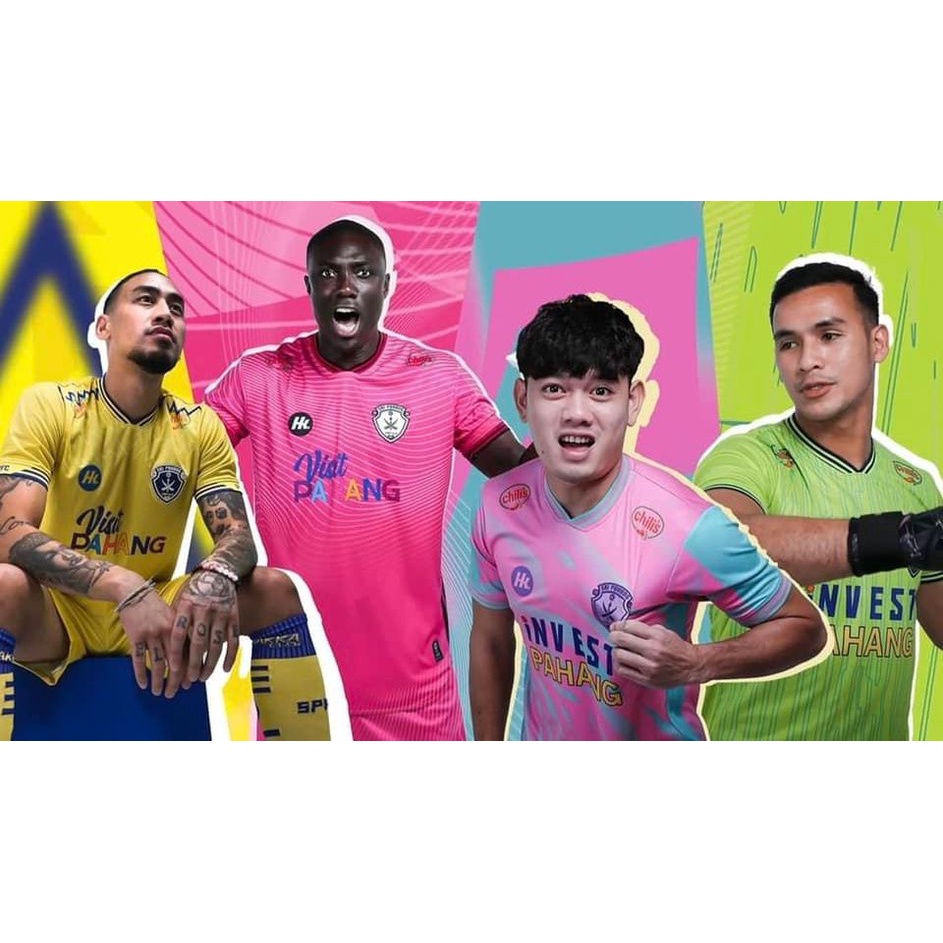 PROMOSI JERSI 2022 SRI PAHANG FC OFFICIAL JERSEY FANS ISSUE HOME / AWAY ...