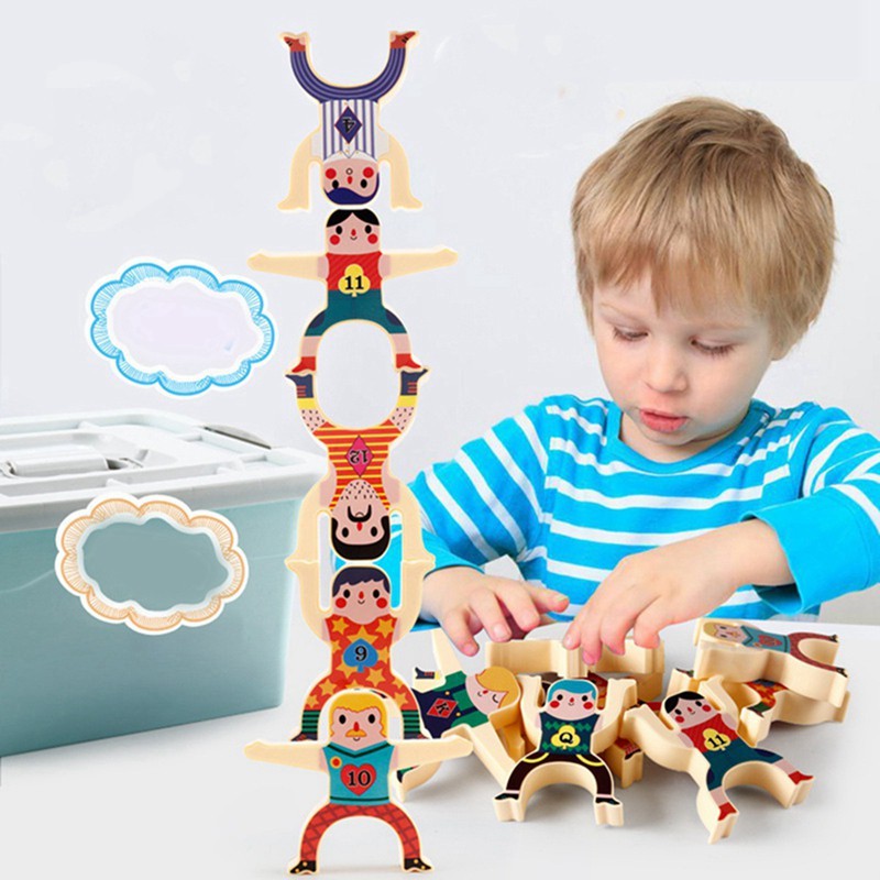 DIY KIDS HERCULES JENGA BUILDING BLOCKS EarlEARLY EDUCATION PUZZLE ...