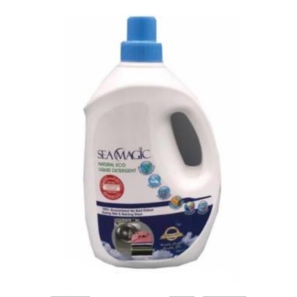 Sea Magic Natural Eco Liquid Detergent - Anti-bacteria Anti Odour 2.4kg ...