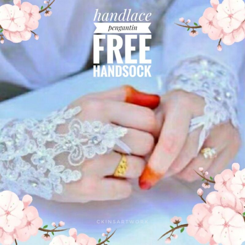 💖 HANDLACE PENGANTIN FREE HANDSOCK/ WEDDING HANDLACE / HANDSOCK PRNGANTIN 💖 | Shopee Malaysia