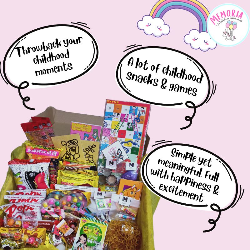 [READY STOCK] Memoria Childhood Memories Box - old-school childhood ...