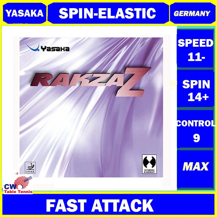 Yasaka Rakza Z Table Tennis Rubber Ping Pong Getah (READY STOCK) | Shopee Malaysia