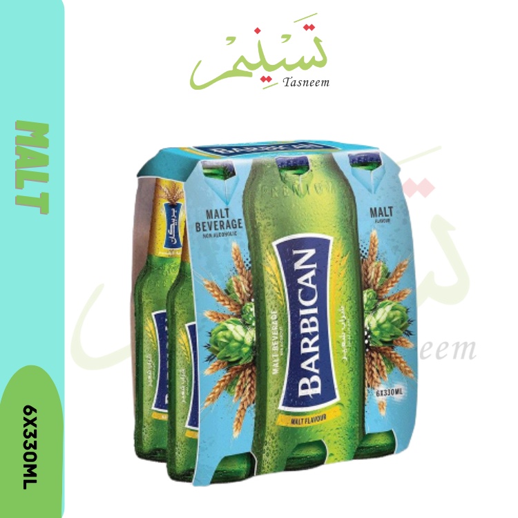 Barbican Malt Beverage Glass Bottle (6 x 330ml) Botol Kaca Minuman ...