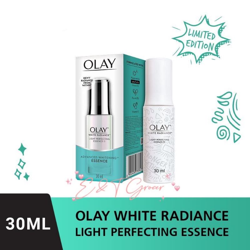 Limited Edition Olay White Radiance Light Perfecting Essence Serum ...